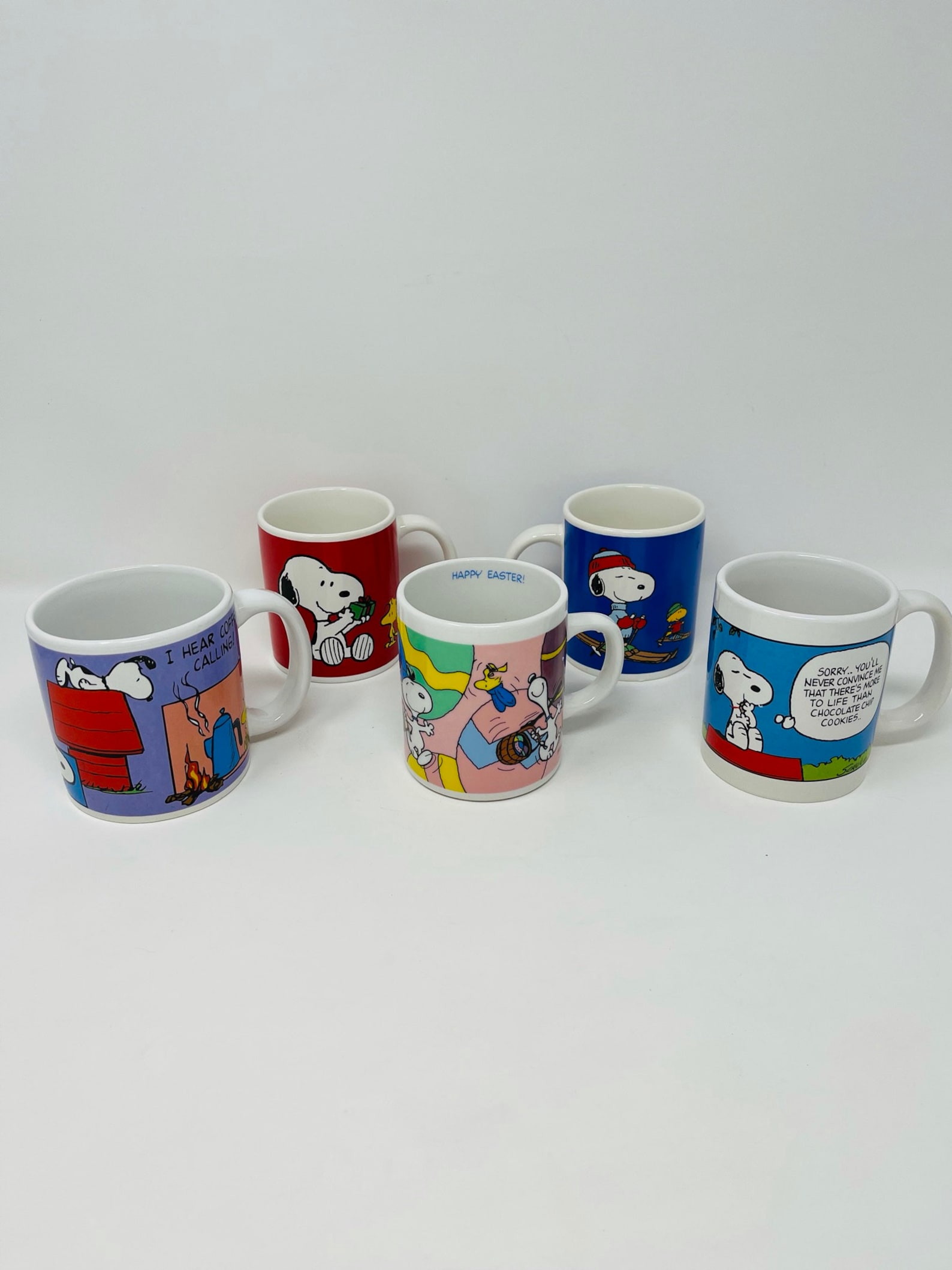 Peanuts Snoopy Mugs - YOU PICK Snoopy Mug - Peanuts Christmas Mug ...