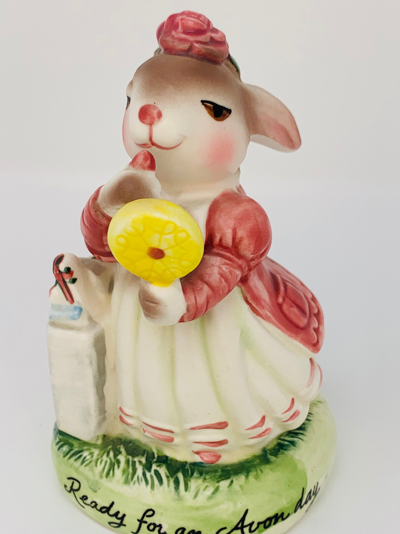 Avon Bunny Precious Moments Collection Avon Figurines | Etsy