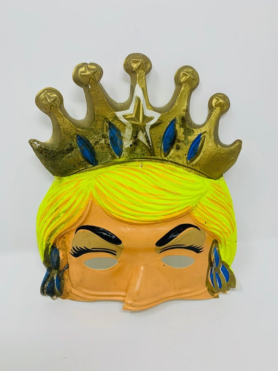 queen princess mask vintage - Gem