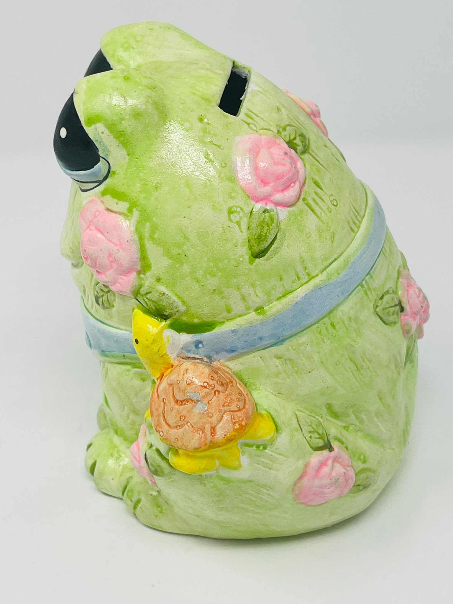 Vintage Frog Bank Holiday Faire Bank Collectible Toad - Etsy