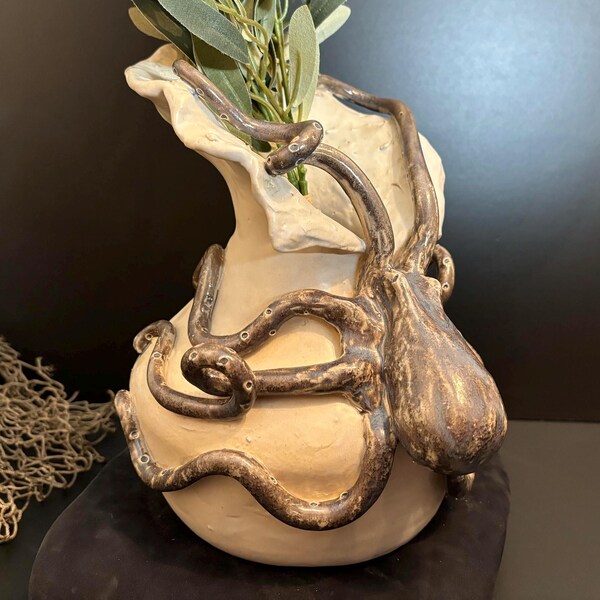 Octopus Sculpture - Etsy