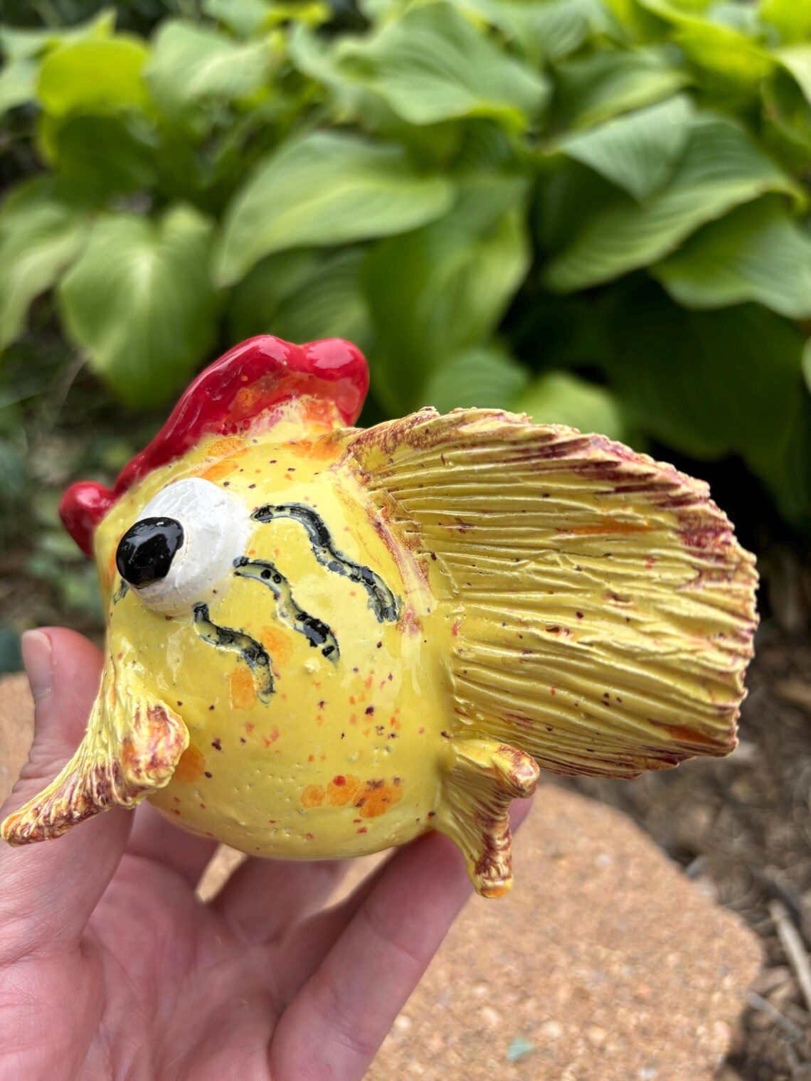 Sculpted Fish, Ceramic Fish, Table Decor, Home Decor, Office Decor ...