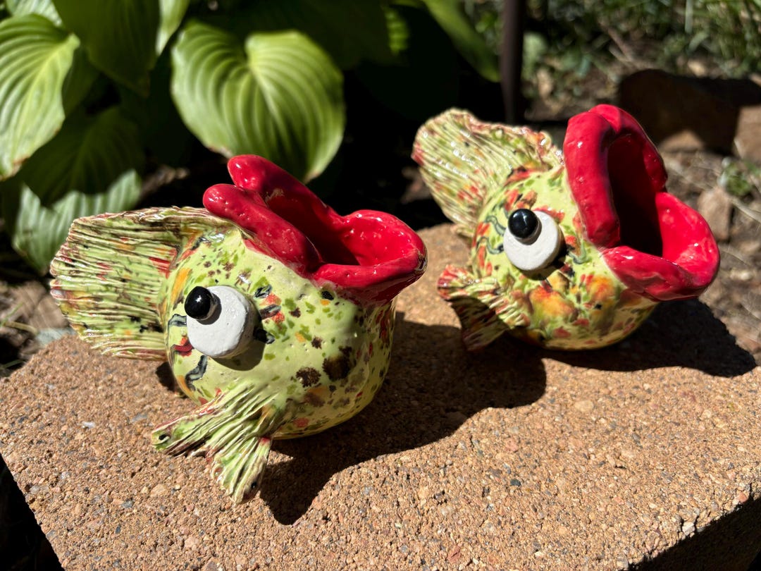 Sculpted Fish, Ceramic Fish, Table Decor, Home Decor, Office Decor ...