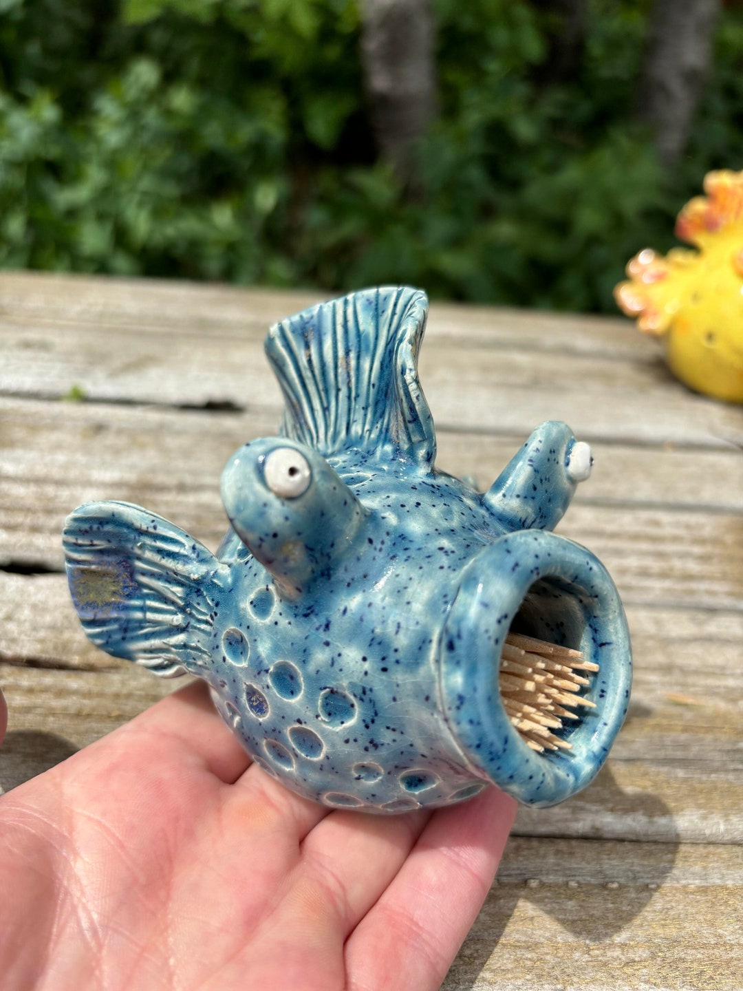 Sculpted Fish, Ceramic Fish, Table Decor, Home Decor, Office Decor ...