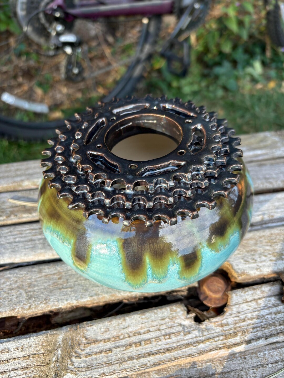 Bike Art, Bike Gears, Bike Gear Art, Cycling Art, Cycling Sculpture ...