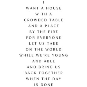 Crowded Table Digital Download Digital Download Printable Minimalist ...