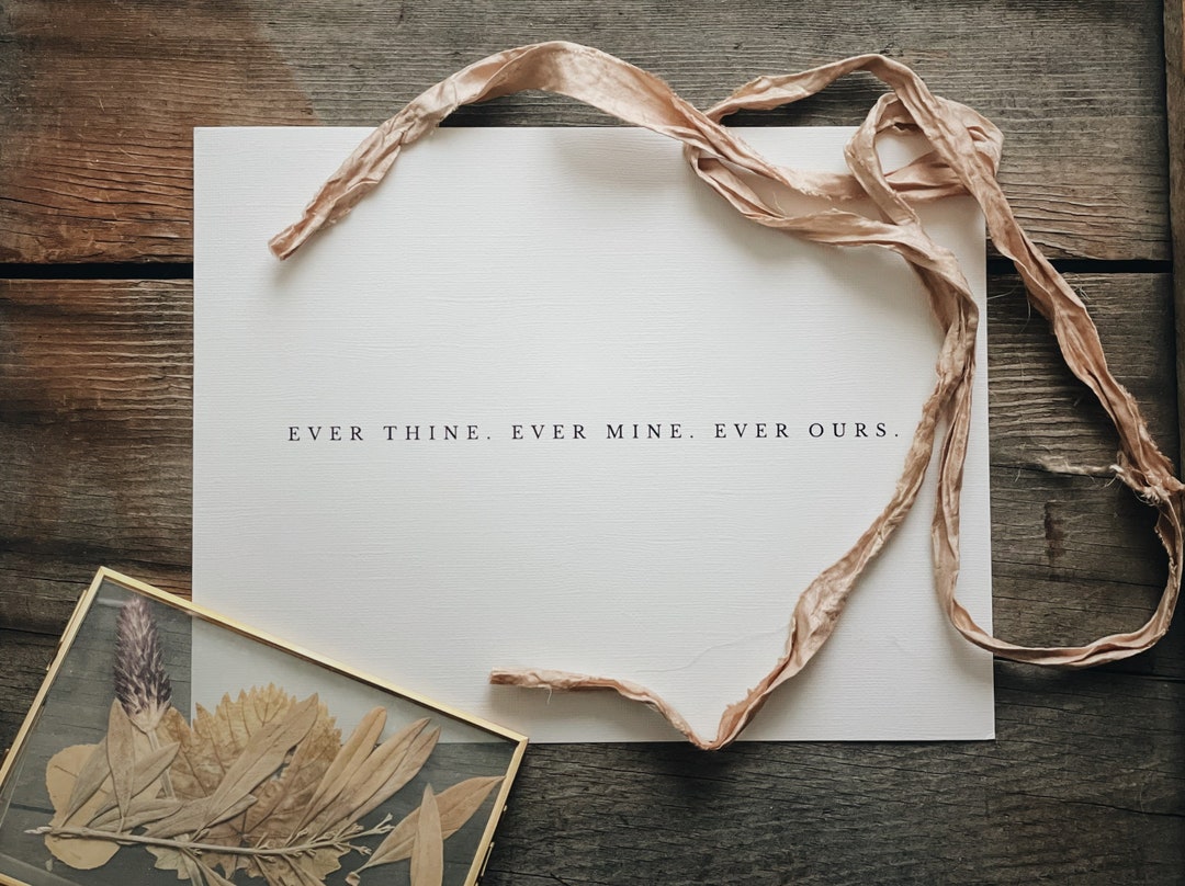 Ever Thine Ever Mine Ever Ours Beethoven Immortal Beloved Valentines ...