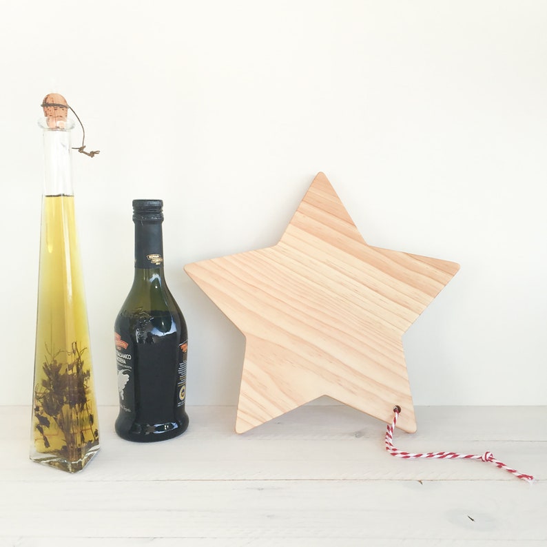 Star Cheese Board Christmas Gift Ideas Cutting Board - Etsy