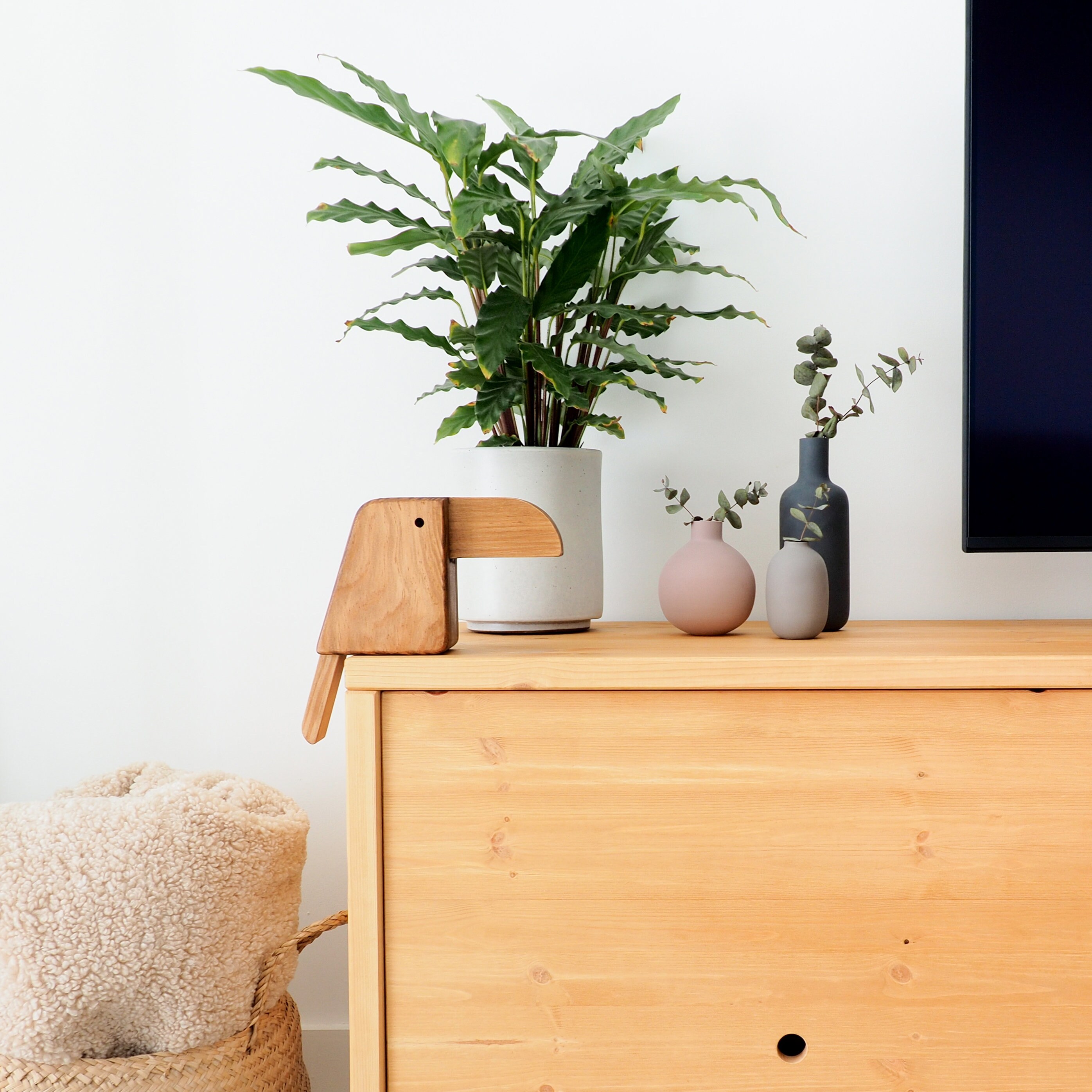 Wood Toucan Living Room Decor Nordic Home Design Accent - Etsy