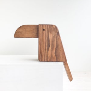 Wood Toucan, Living Room Decor, Nordic Home Design Accent, Wabi-sabi - Etsy