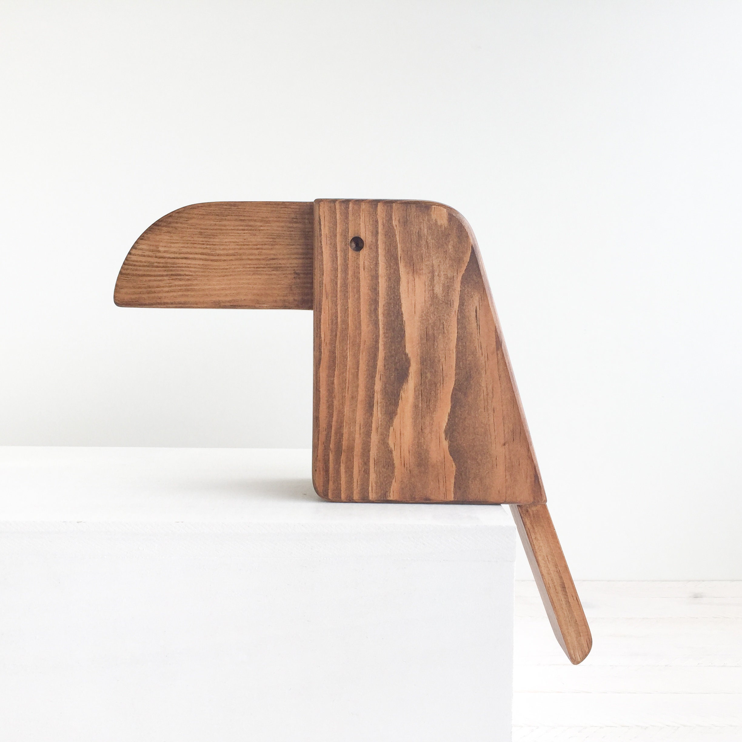 Wood Toucan, Living Room Decor, Nordic Home Design Accent, Wabi-sabi - Etsy