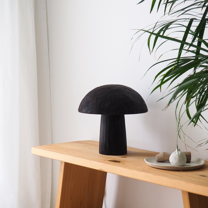 Wood Table Lamp Minimal Nordic Living Room Handmade Wood - Etsy