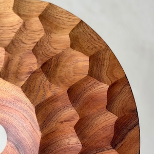Natural Acacia Wood Wall Lighting, Sculpture Sconce, Wall Mounted Lamp ...