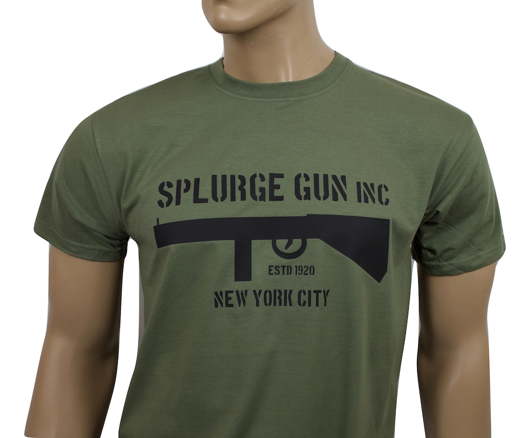 Bugsy Malone Inspired Splurge Gun Regular Fit T-shirt - Etsy