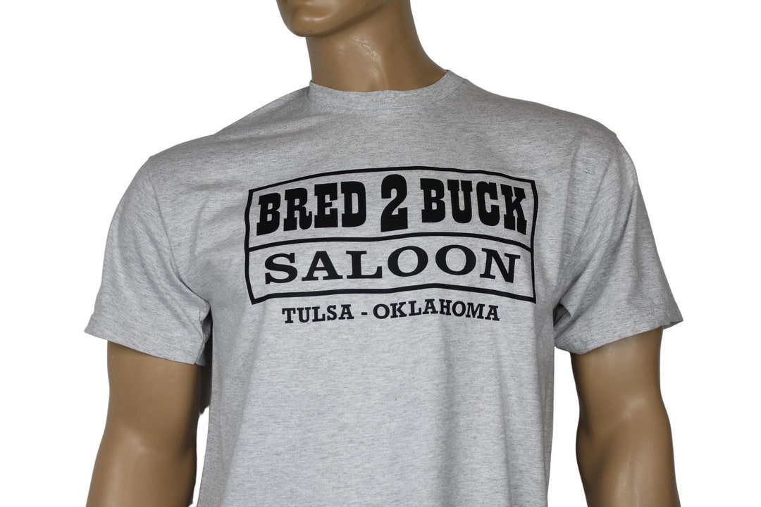 Tulsa King Inspired Bred 2 Buck Saloon Regular Fit T-shirt - Etsy