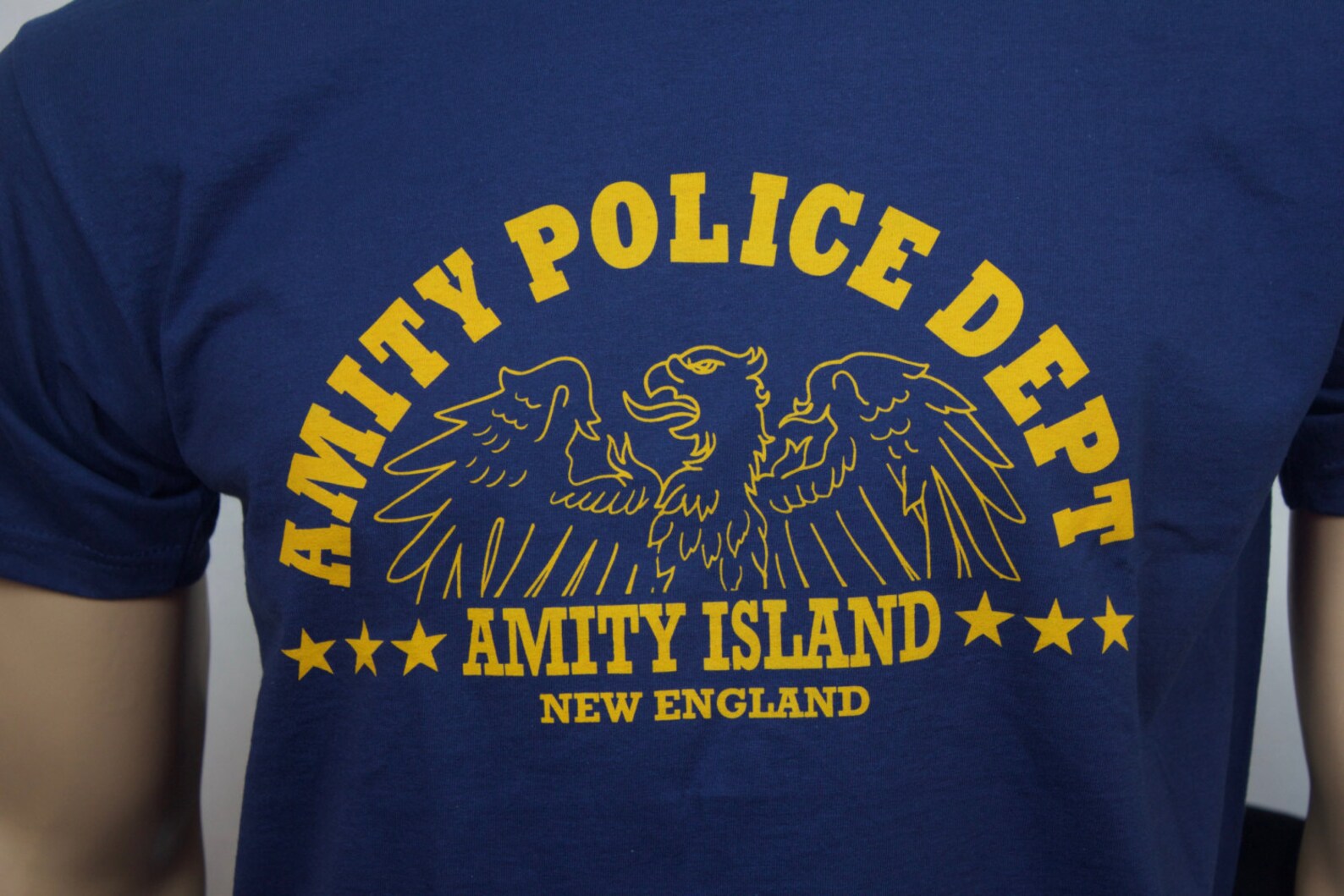 Jaws Inspired Amity Police Department T-shirt | Etsy