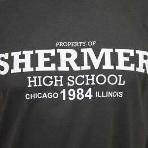 The Breakfast Club Inspired Shermer High School Regular Fit T-shirt - Etsy