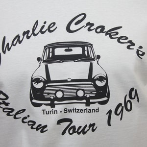 The Italian Job Inspired Charlie Croker's Italian Tour 1969 T-shirt - Etsy