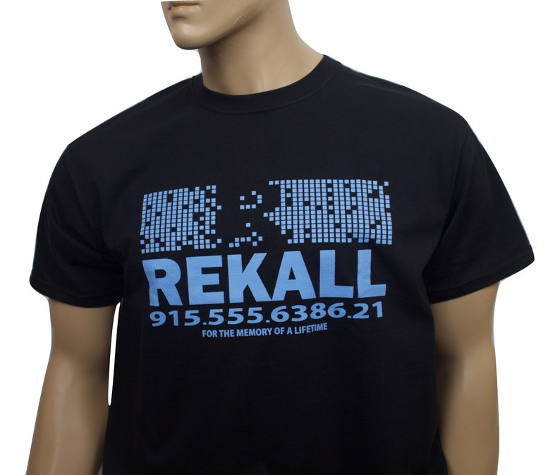 Total Recall Inspired Rekall T-shirt - Etsy