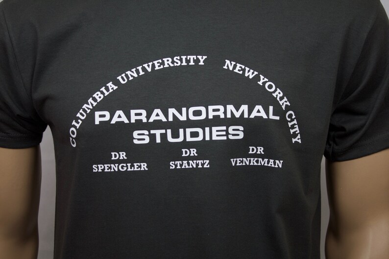 Ghostbusters Inspired Paranormal Studies T-shirt - Etsy