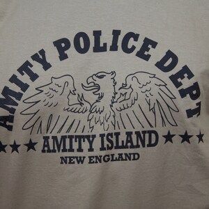 Jaws Inspired Amity Police Department T-shirt - Etsy