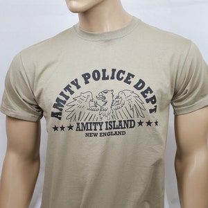Jaws Inspired Amity Police Department T-shirt - Etsy