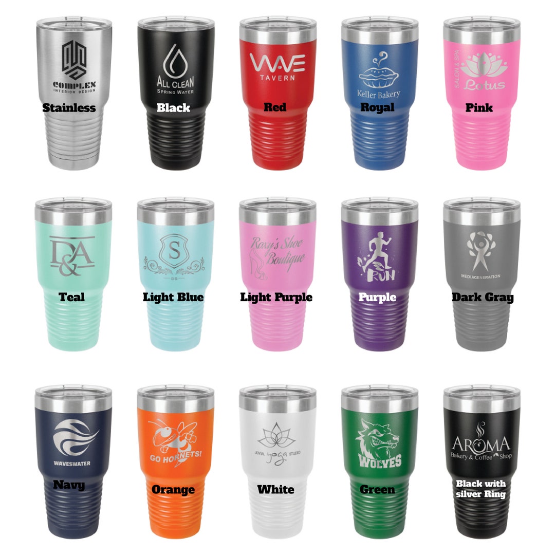 Engraved Tumbler, Personalized Tumbler 20 or 30 Ounce Tumbler ...