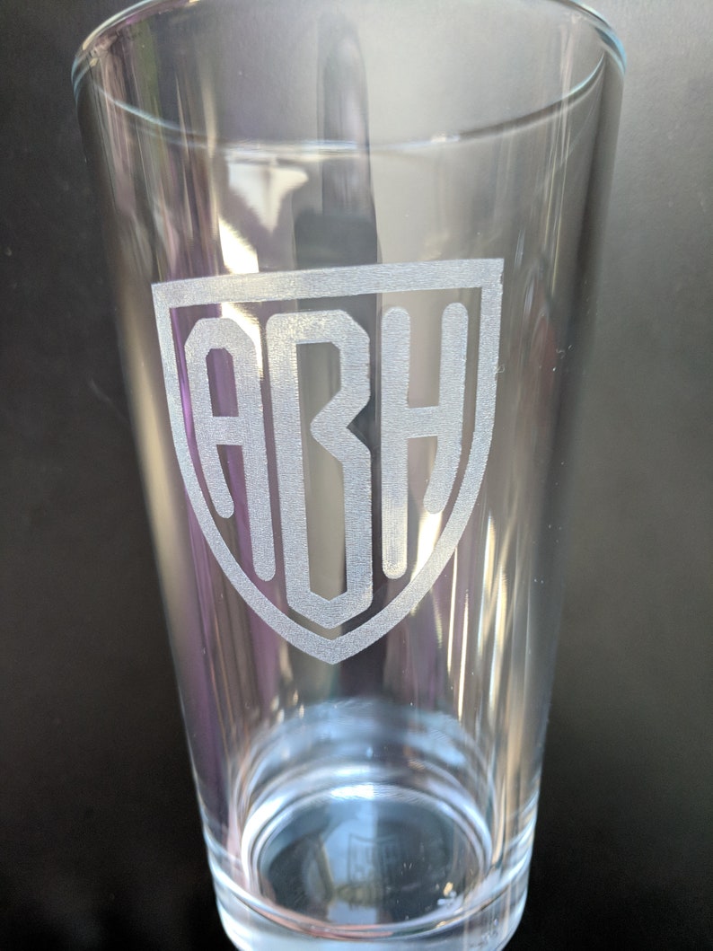 Personalized Pint Glass Customized Beer Glass Engraved - Etsy