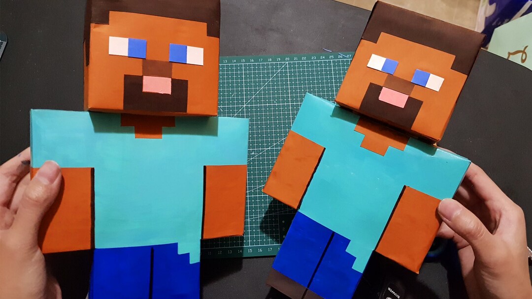 Minecraft Steve Pattern - Etsy