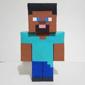 Minecraft Steve Pattern - Etsy