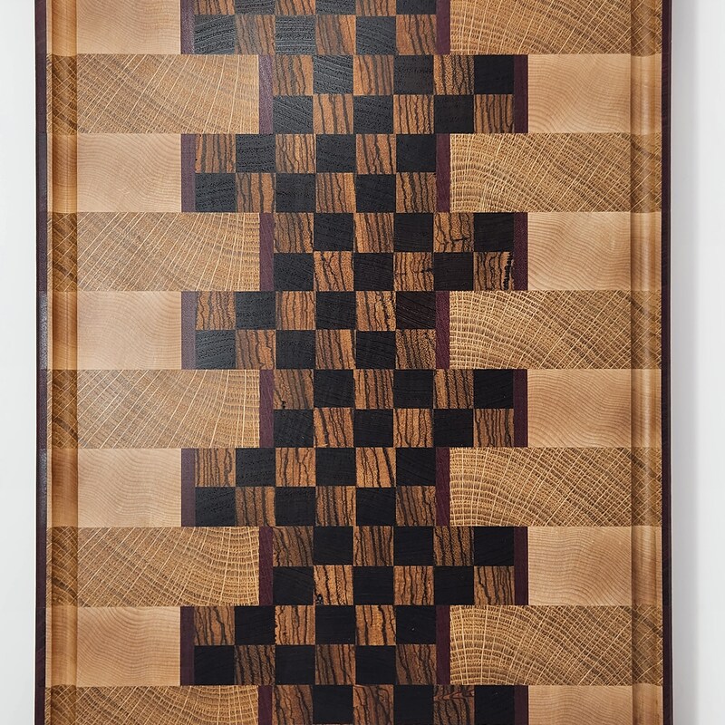 Wood Checker Board - Etsy