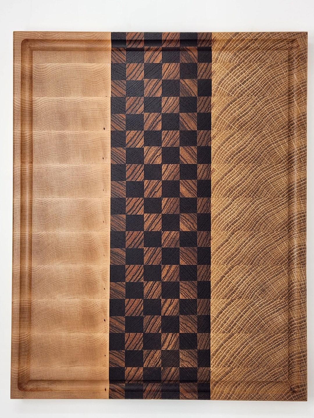 Checkered Exotic End Grain Cutting Board - Etsy