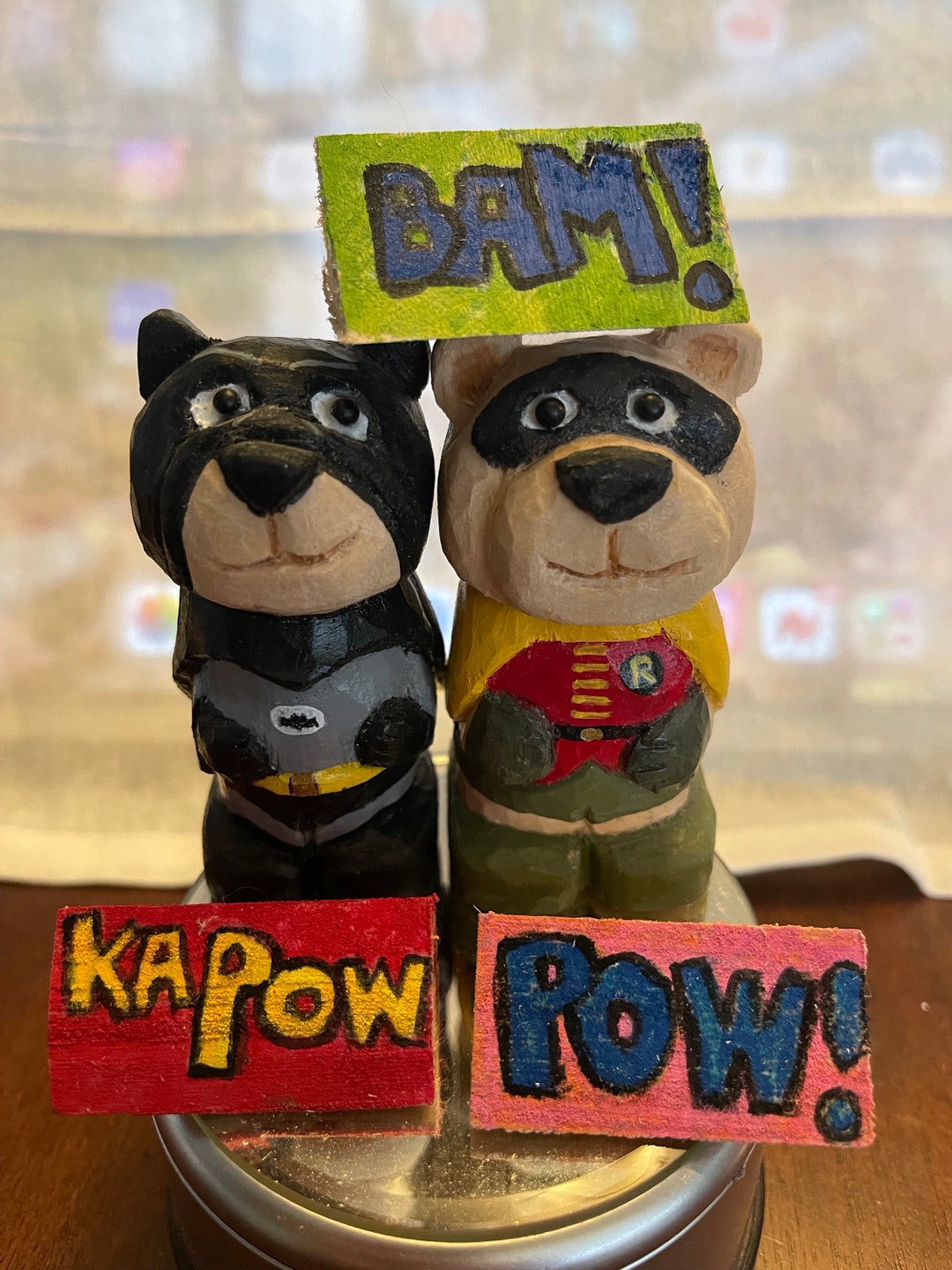 Handmade Batman and Robin Dynamic Duo Bears - Etsy