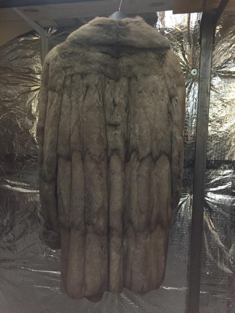 Grey Squirrel Fur Coat - Etsy
