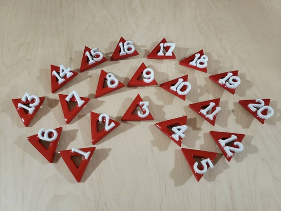 Delta Line Number Lapel Pin - Etsy