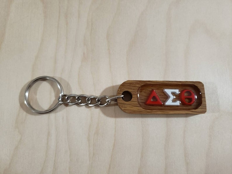 Delta Sigma Theta Keychain - Etsy