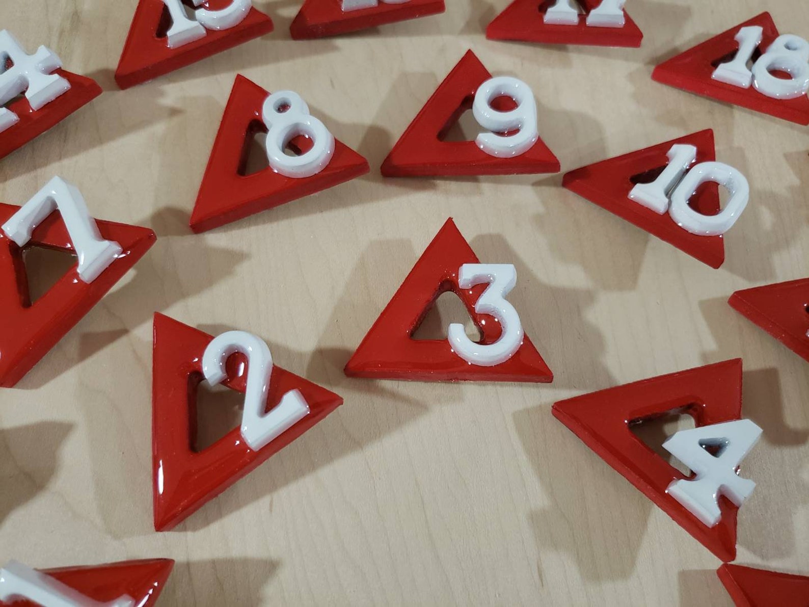 Delta Line Number Lapel Pin - Etsy