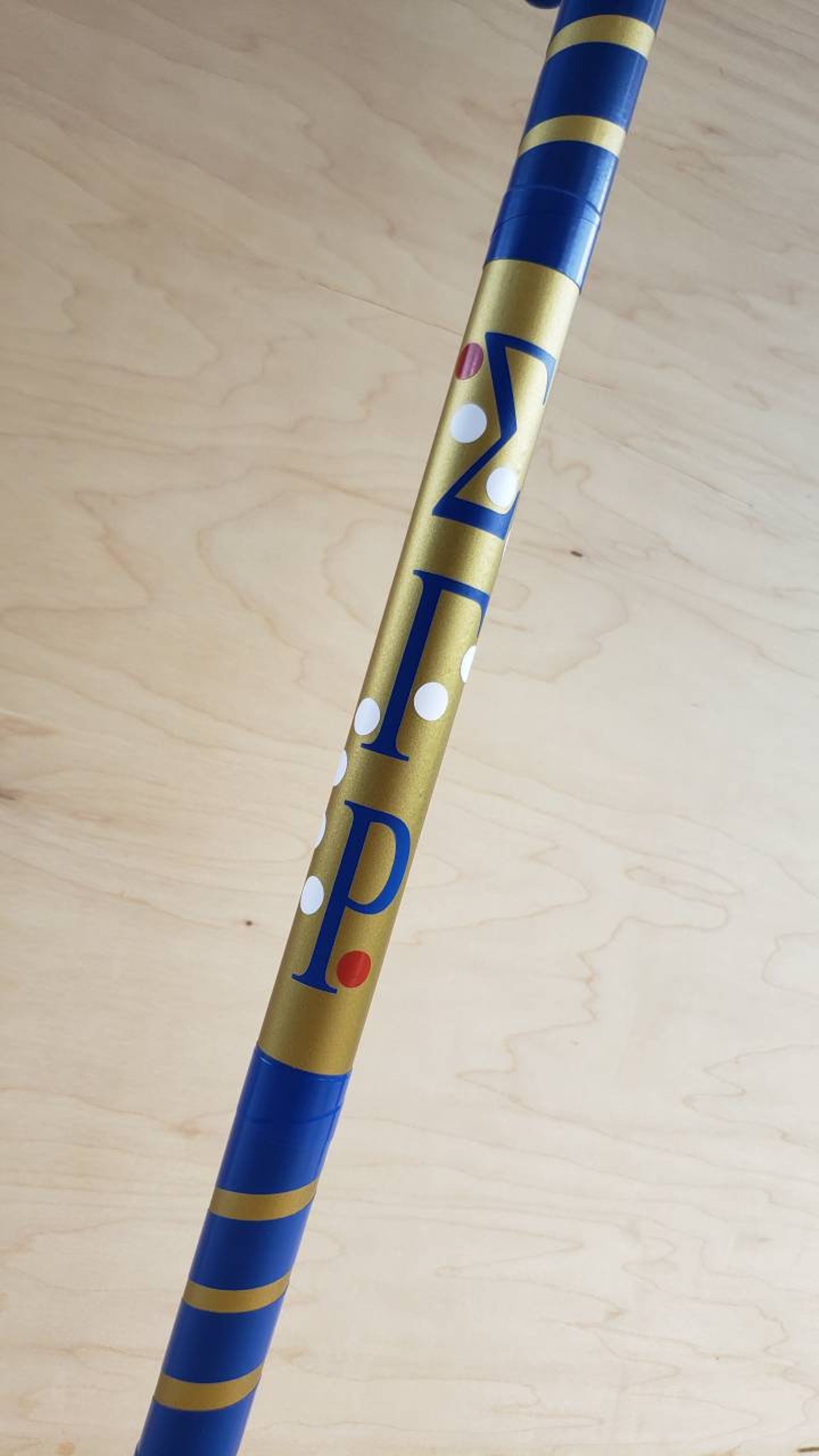 Sigma Gamma Rho Cane Letters Rubies and Pearls / Wrapped - Etsy