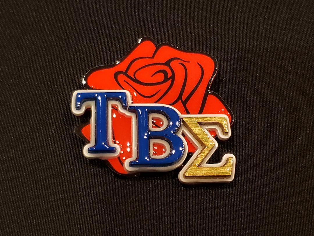 Tau Beta Sigma Rose Lapel Pin - Etsy