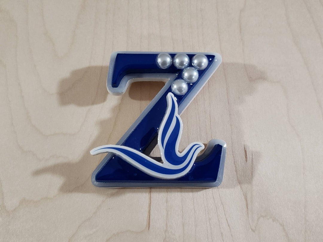 Zeta Phi Beta Lapel Pin , Z-dove Pearls - Etsy