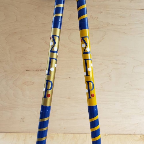 Sigma Gamma Rho Cane Letters Rubies and Pearls / Wrapped - Etsy