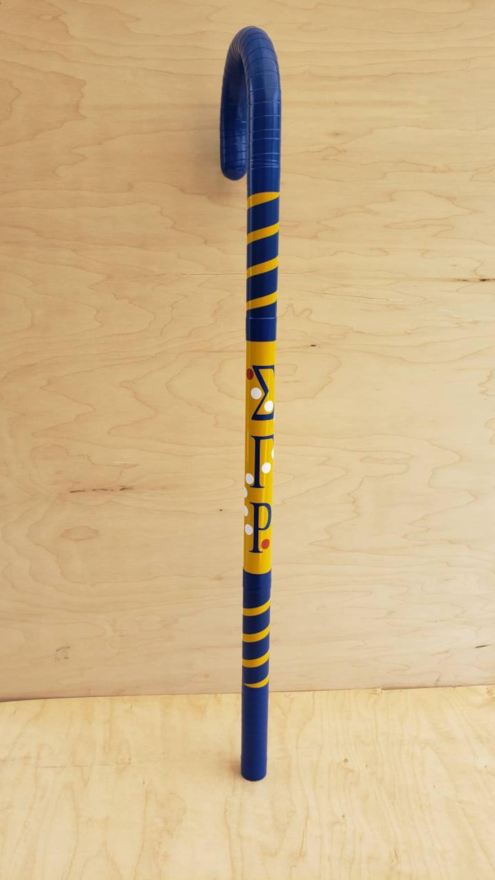 Sigma Gamma Rho Cane Letters Rubies and Pearls / Wrapped - Etsy