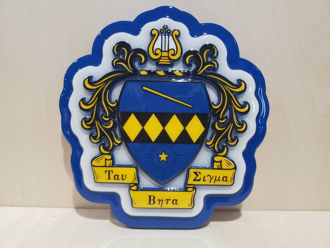 Tau Beta Sigma Shield 10inch - Etsy