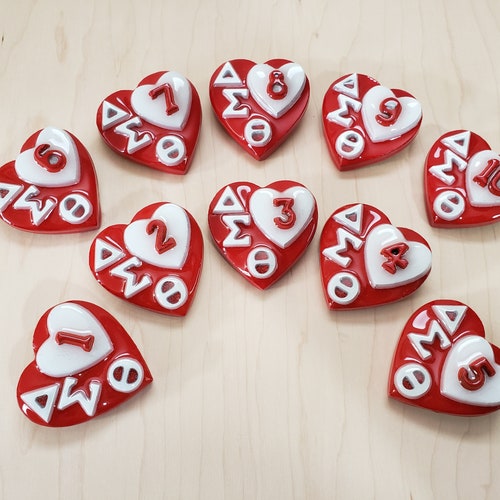 Delta Line Number Lapel Pin - Etsy