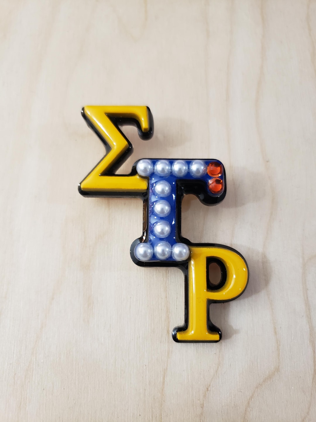 Sigma Gamma Rho- Γ-pearls & Rubies Lapel Pin - Etsy