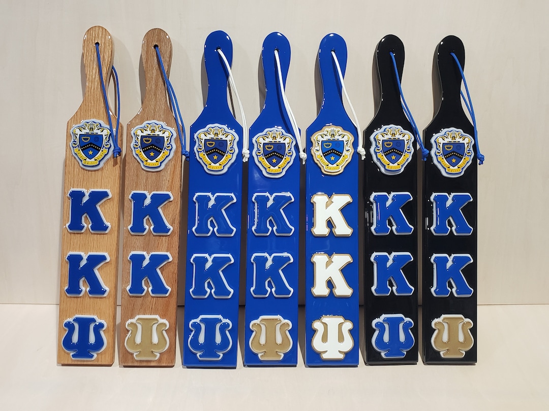 Kappa Kappa Psi Paddle, Shield and Letters - Etsy