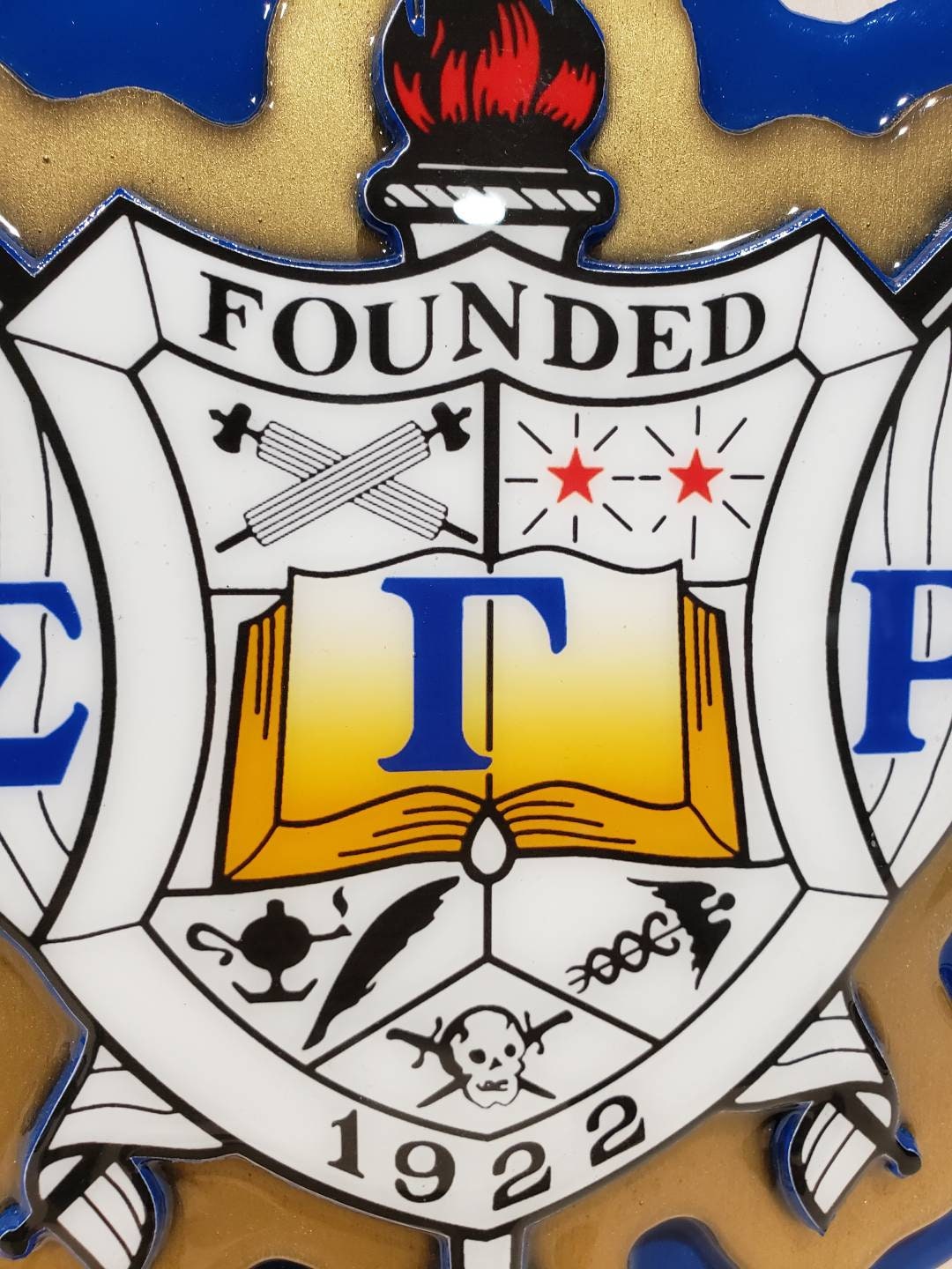 Sigma Gamma Rho 10 Inch 3-layered Shield - Etsy