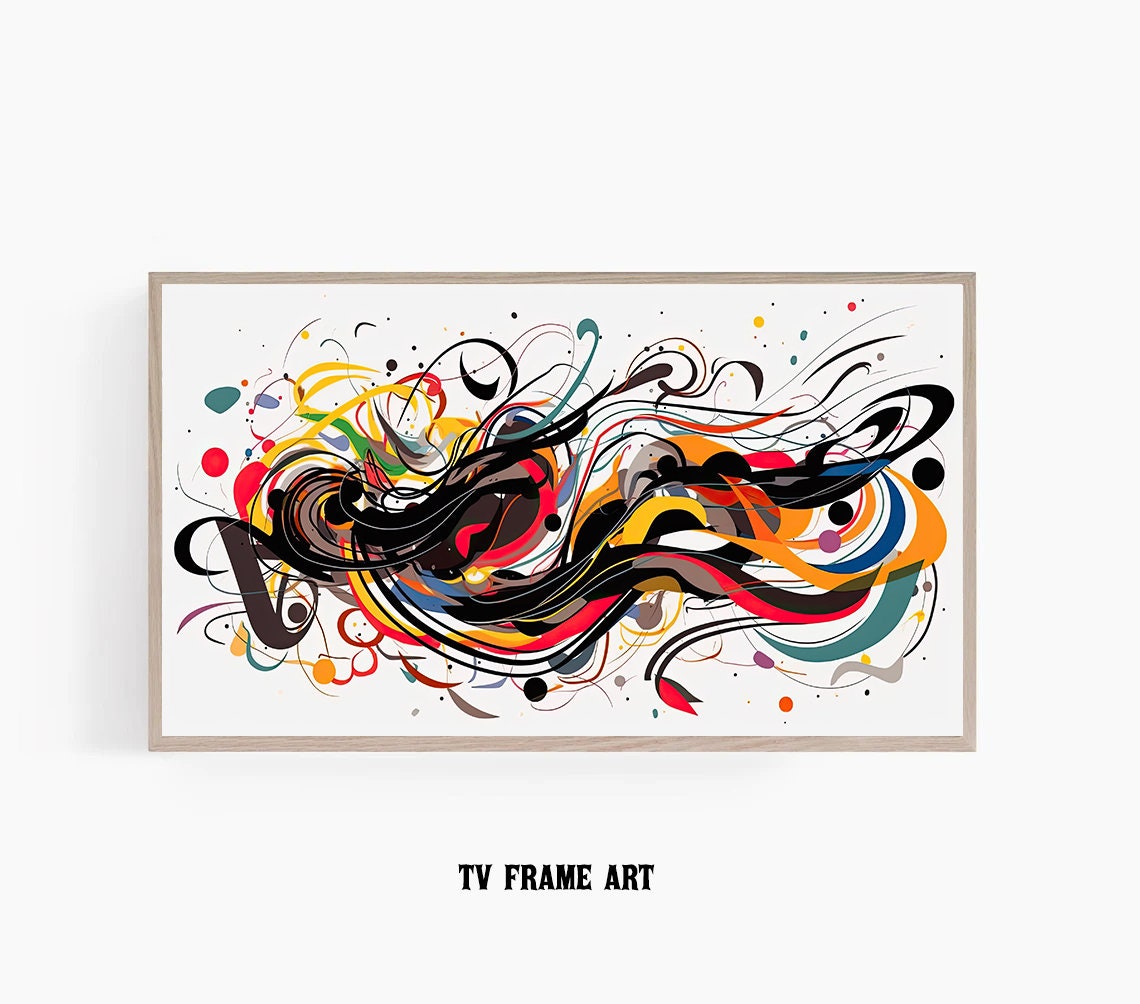 Abstract Paintings Screensaver for Frame TV Art for Smart - Etsy