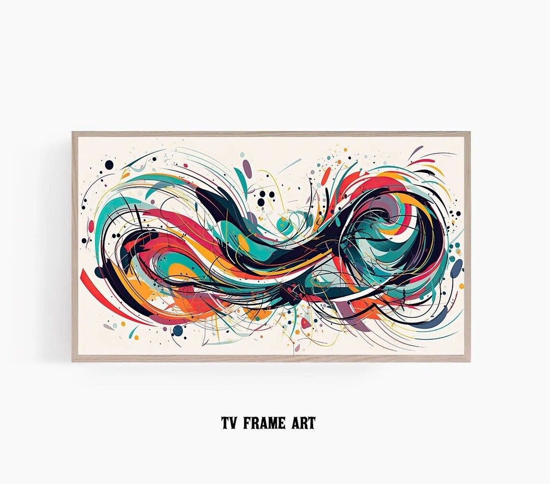 Abstract Paintings Screensaver for Frame TV Art for Smart - Etsy
