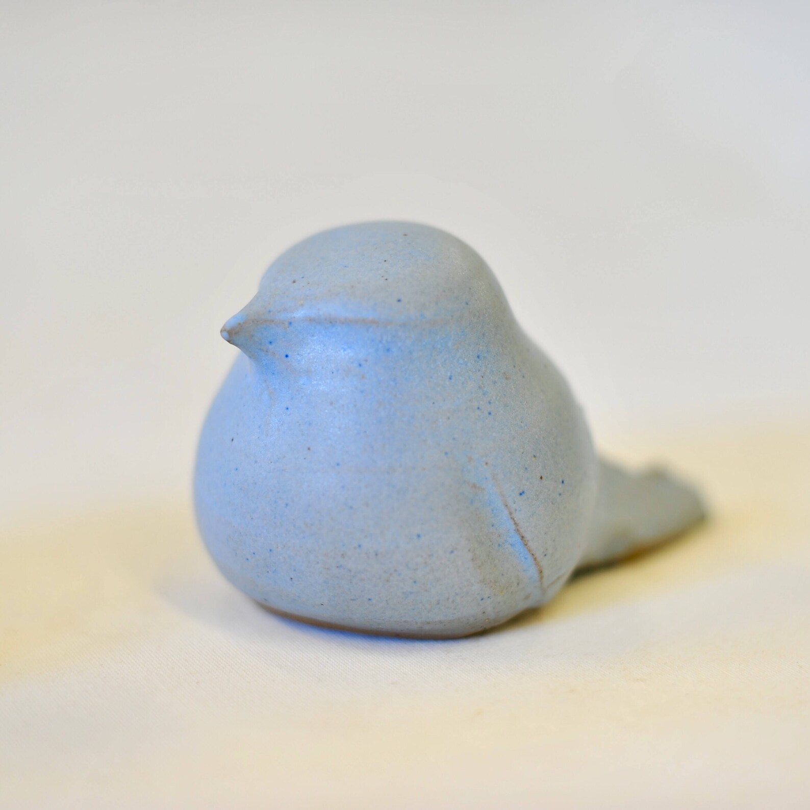 Ceramic Blue Birds Couple Figurines - Etsy